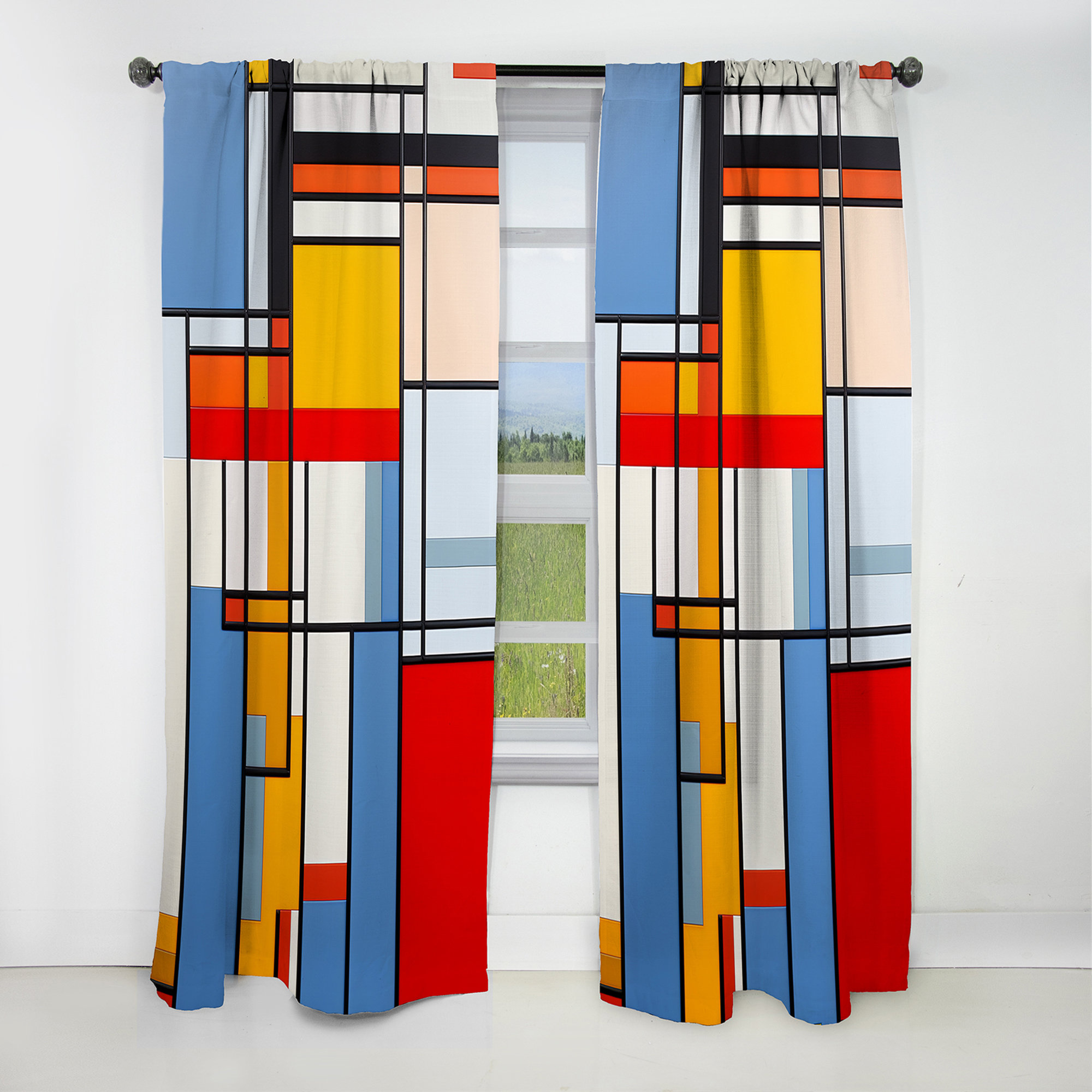 East Urban Home Tremblay - Sunset Curtain - Blackout No Pattern Curtain - 1 Panels | Wayfair