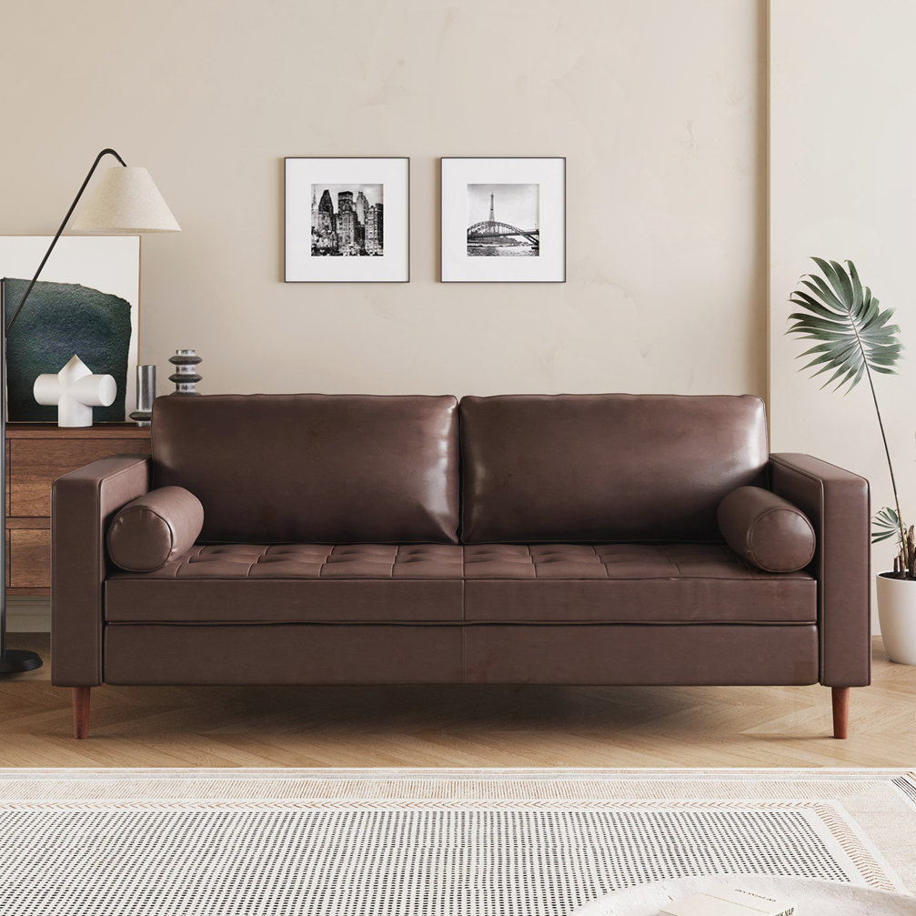George Oliver Mid-Century Moder 3-Seat Sofa | Wayfair