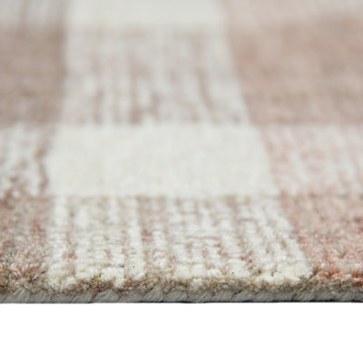 August Grove® Azevedo Handmade Hand Tufted Wool Rose Rug & Reviews ...