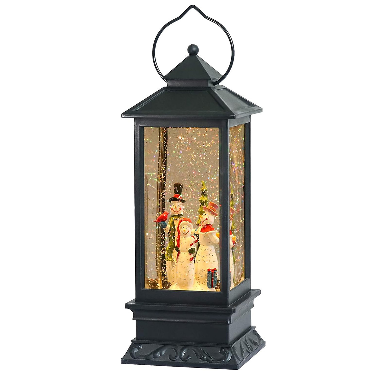 The Holiday Aisle® Musical Lighted Christmas Snowman Water Glittering ...