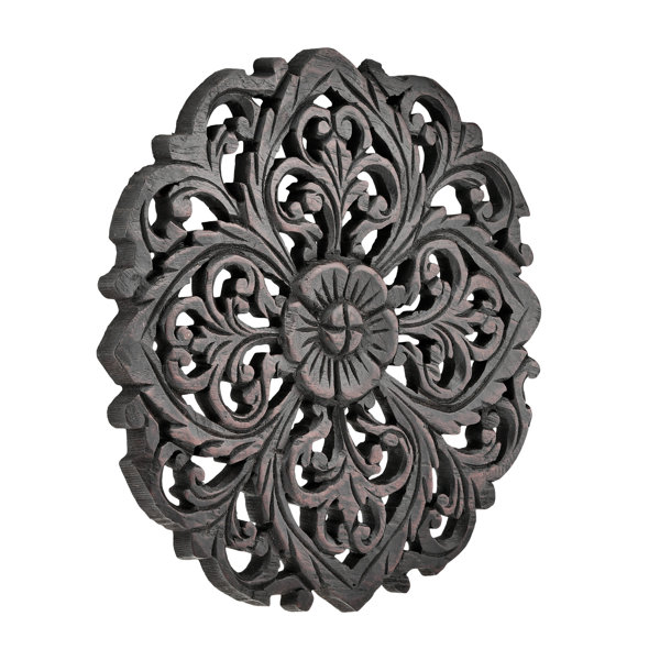 Canora Grey Traditional Plants & Flowers Wall Decor on Solid Wood | Wayfair