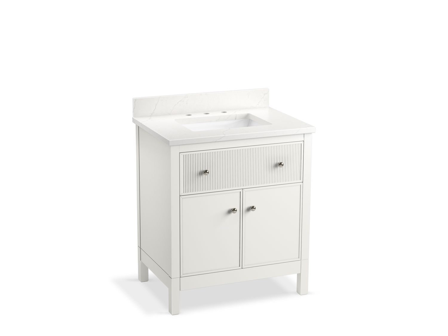 Kohler Malin By Studio McGee 30 in. Bathroom Vanity Cabinet With Sink ...