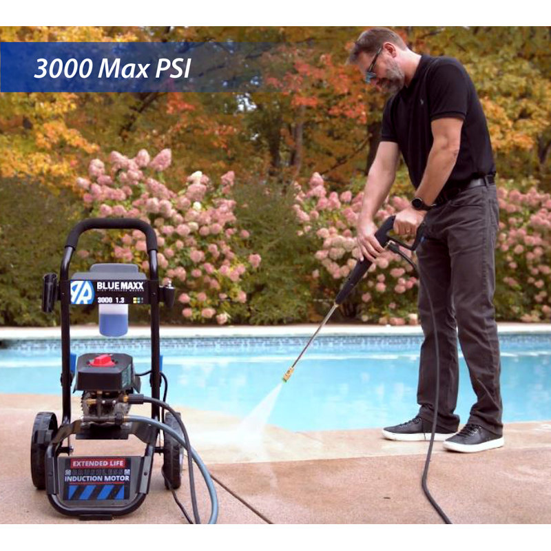 AR Blue Clean AR Blue Maxx, Maxx 3000 Electric Pressure Washer, 3000 ...