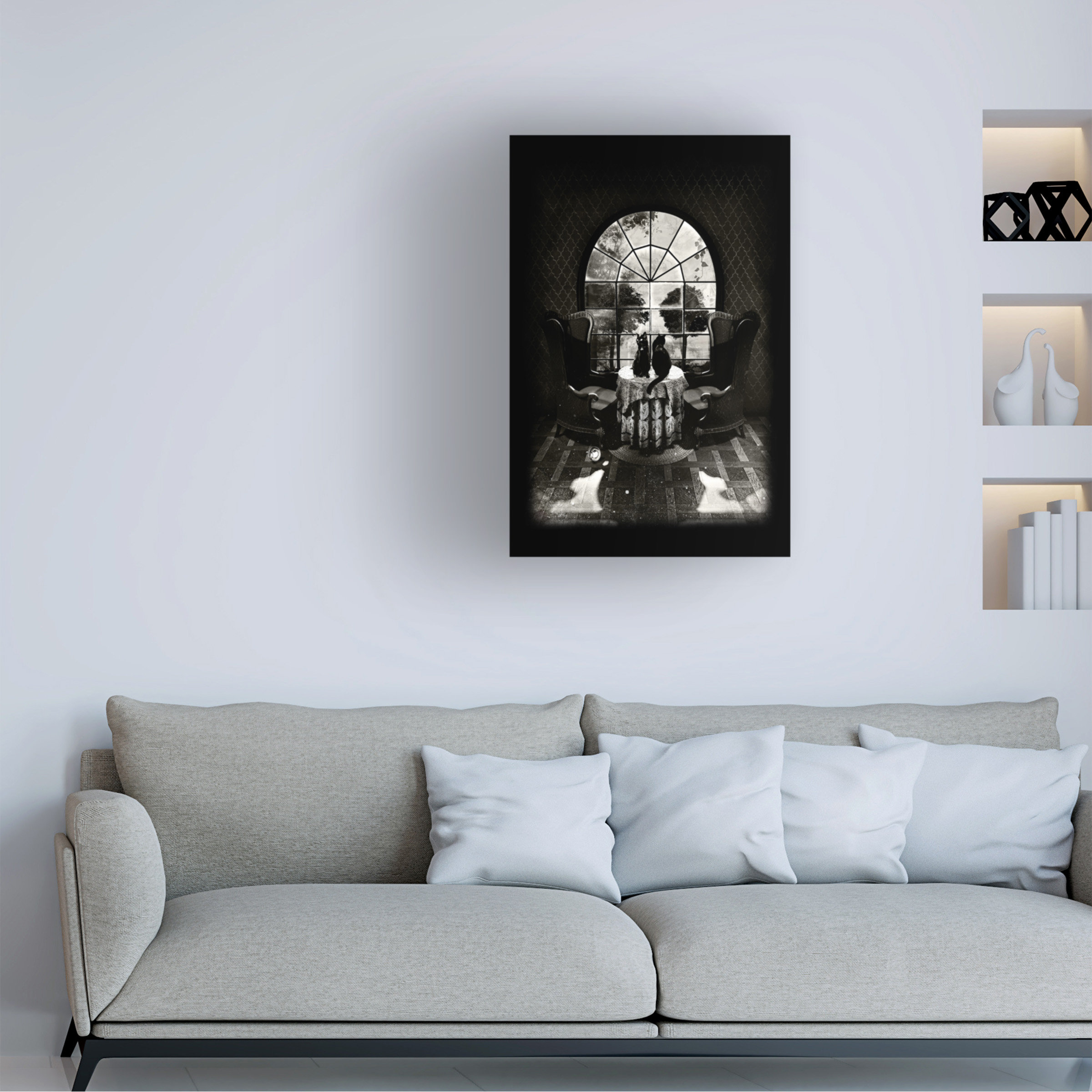 Ebern Designs Bolog Ali Gulec Room Skull Canvas Art | Wayfair