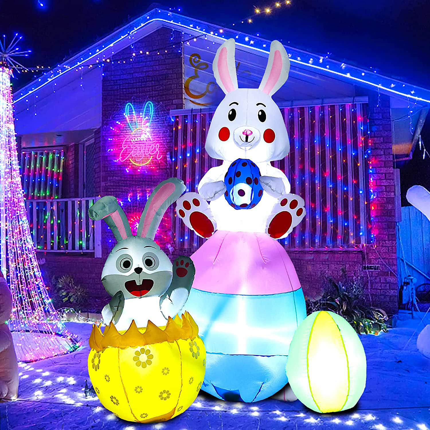 The Holiday Aisle® Easter Inflatables | Wayfair
