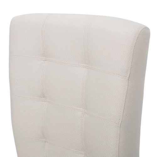 Wrought Studio Moorcroft Fabric Upholstered Side Chair & Reviews | Wayfair