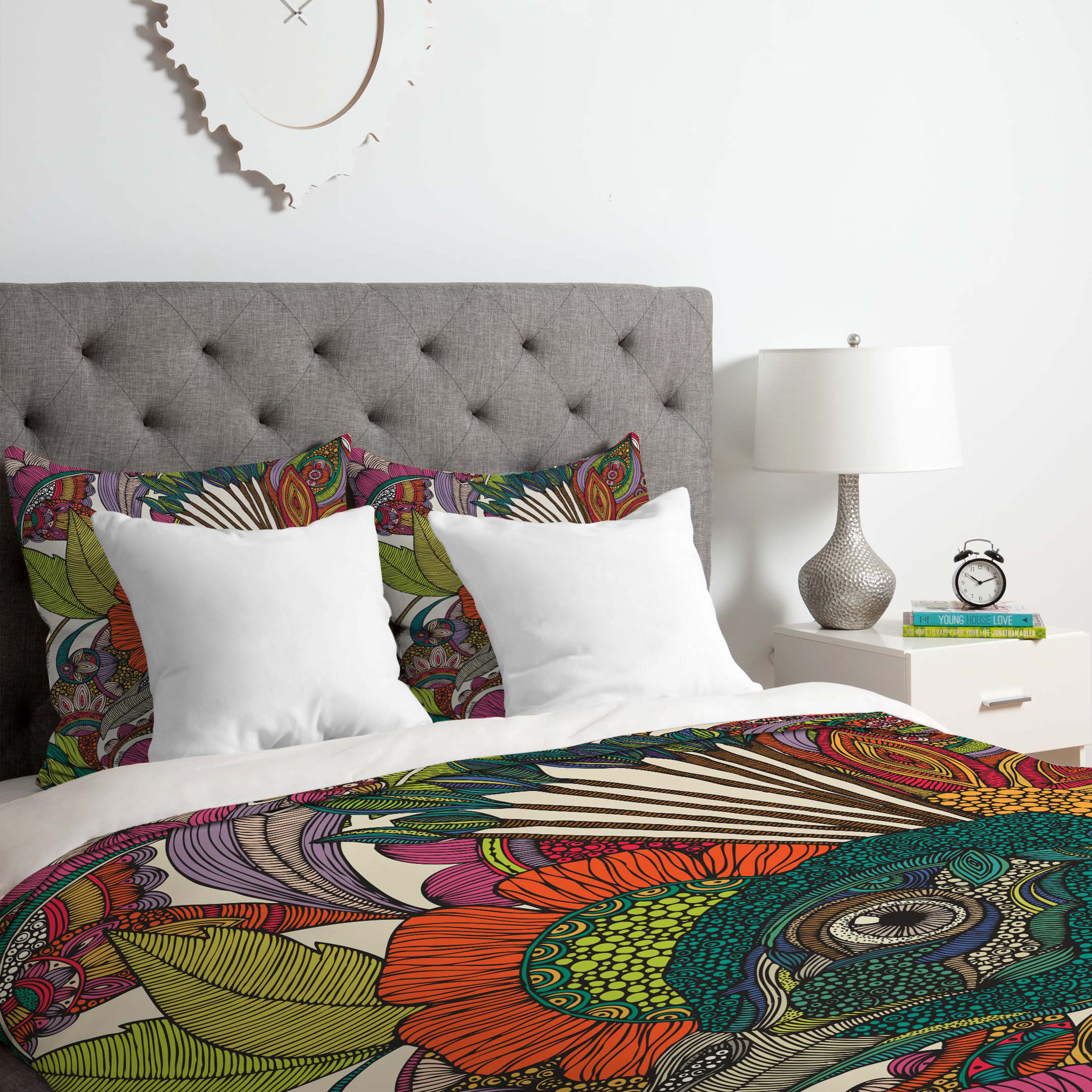Deny Designs The Flowers Duvet Cover Set | Wayfair