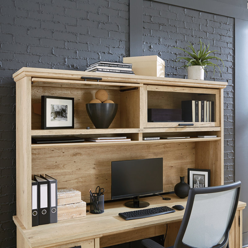 Foundry Select 2 Computer Desk Office Set with Hutch & Reviews | Wayfair