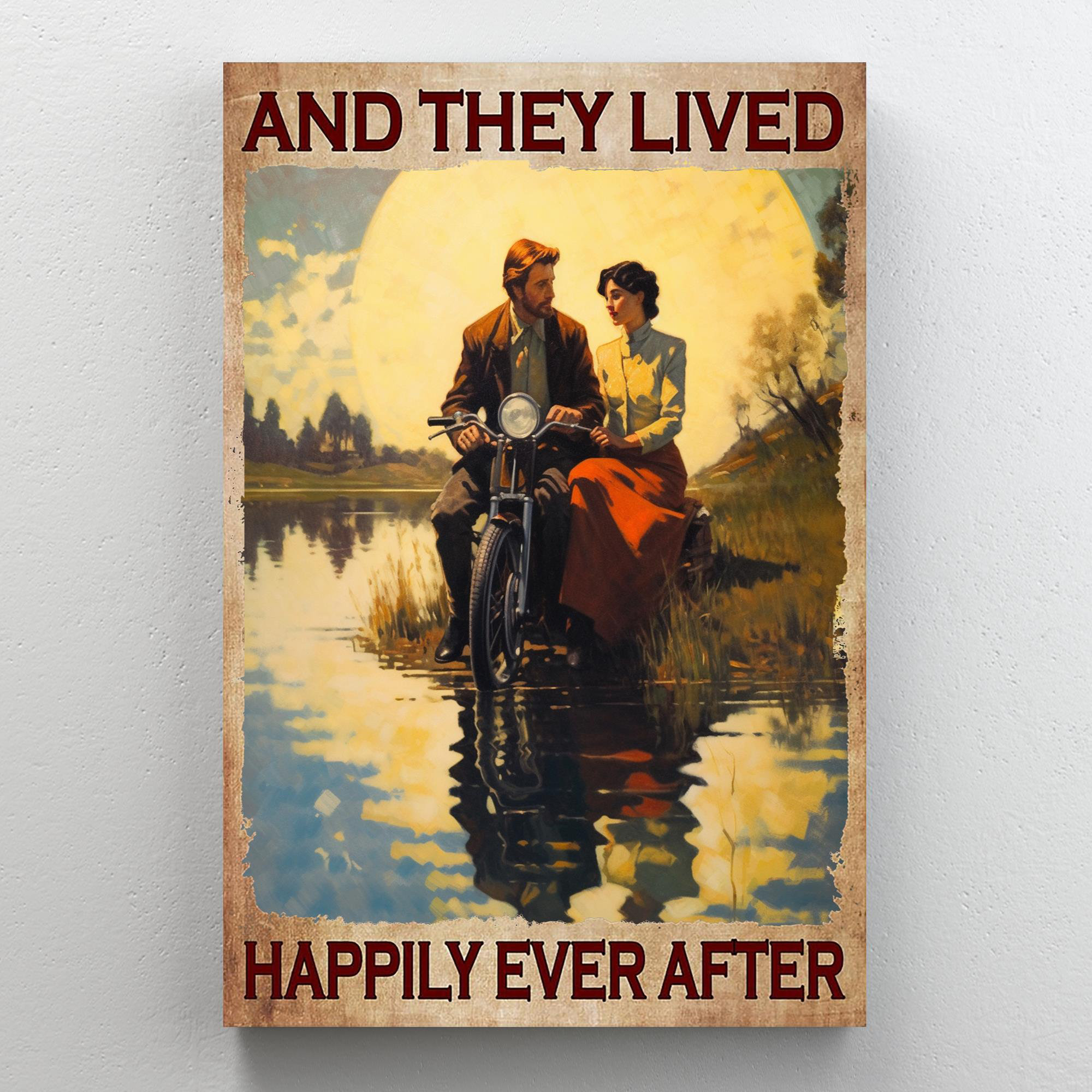 Trinx Motor And They Live Happily - 1 Piece Rectangle Gr Motor And They ...