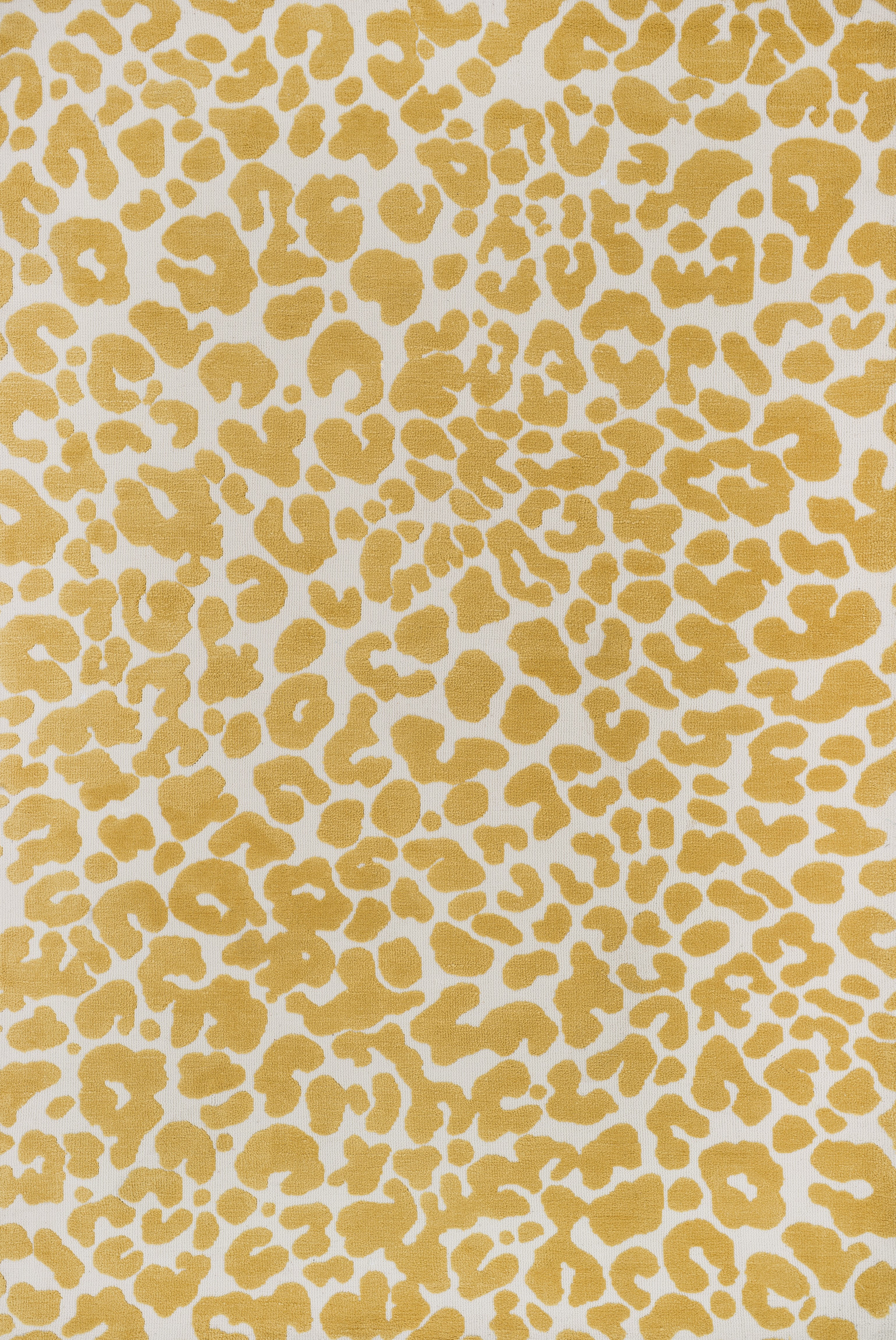 Ivy Bronx Brogdon Ivory/Yellow Area Rug & Reviews | Wayfair