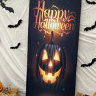 The Holiday Aisle® Happy Halloween Door Mural & Reviews | Wayfair