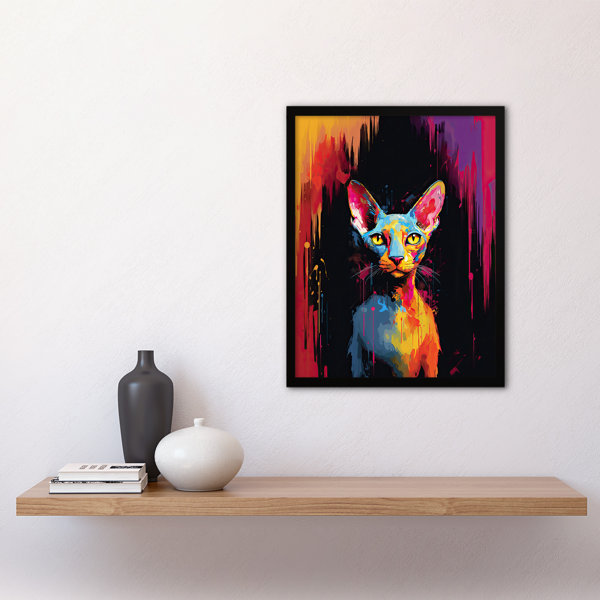 Marlow Home Co. Sphynx Cat - Single Picture Frame Art Prints | Wayfair ...