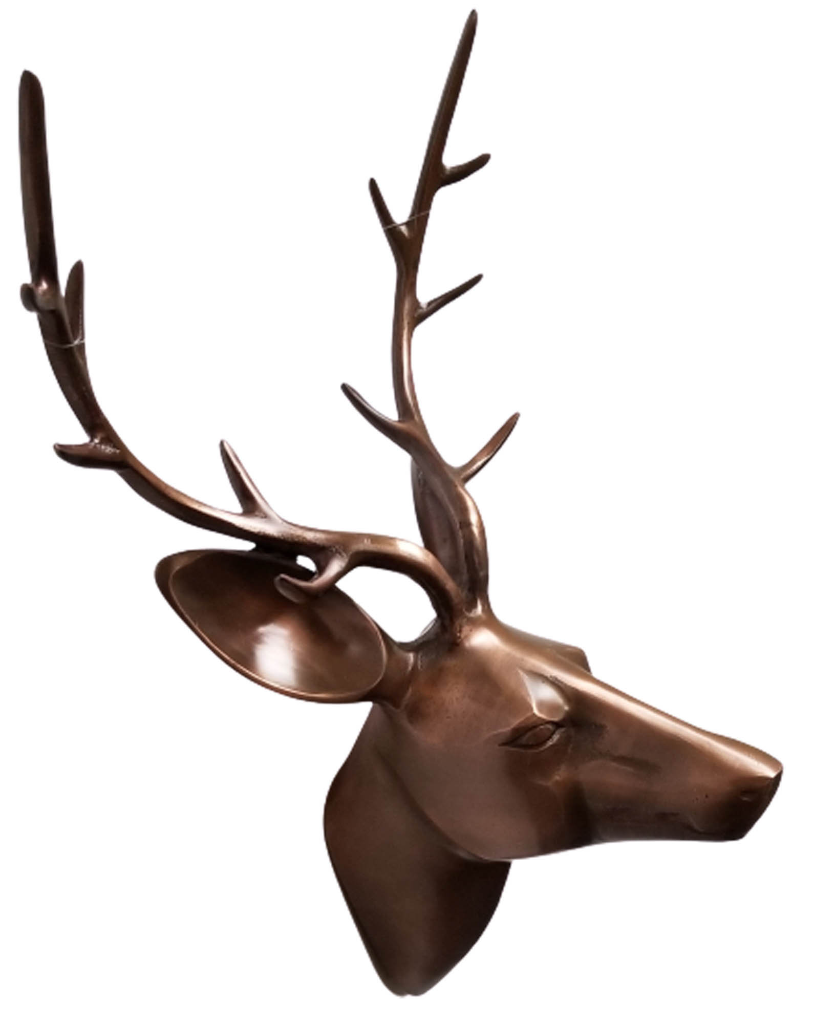 Alpen Home Metal Stag Head Wall Décor | Wayfair.co.uk
