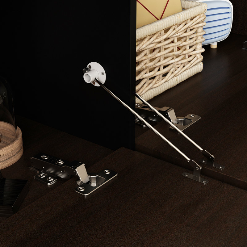 Ebern Designs Modern Minimalist TV Stand With Hidden Storage And Soft ...