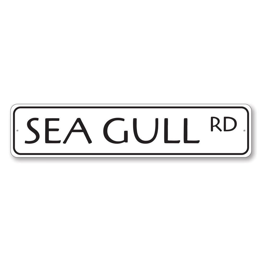 Lizton Sign Shop, Inc Sea Gull Road Custom Aluminum Sign | Wayfair
