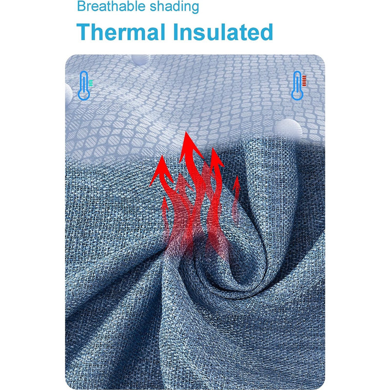 ToccoLeggero Tailored 52'' W Window Valance in Denim Blue | Wayfair