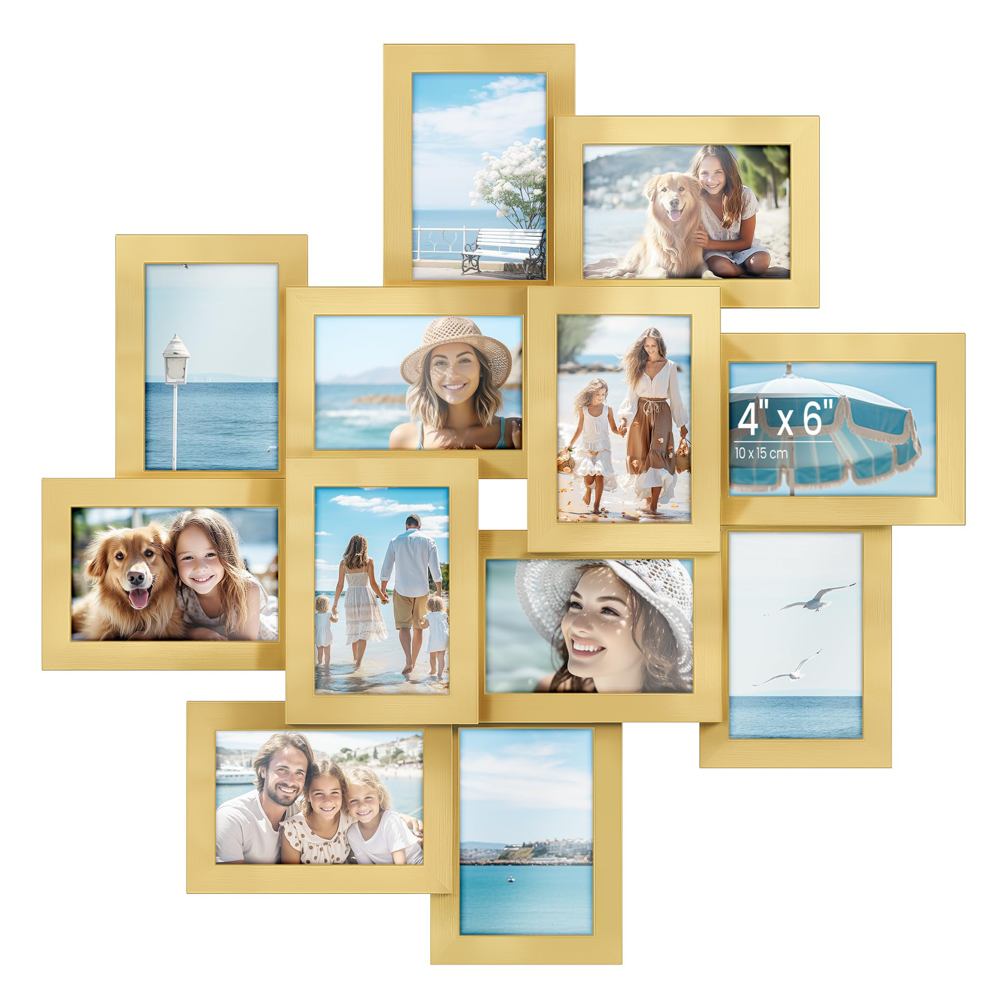 Hokku Designs 4x6 Collage Picture Frames Set(Set of 12) | Wayfair