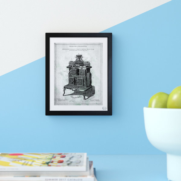 East Urban Home Design For A Parlor-Stove 1883 - Single Picture Frame ...