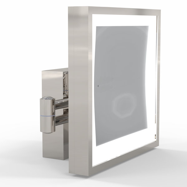 Aptations Kimball Young Metal Concave LED Wall Mirror | Wayfair