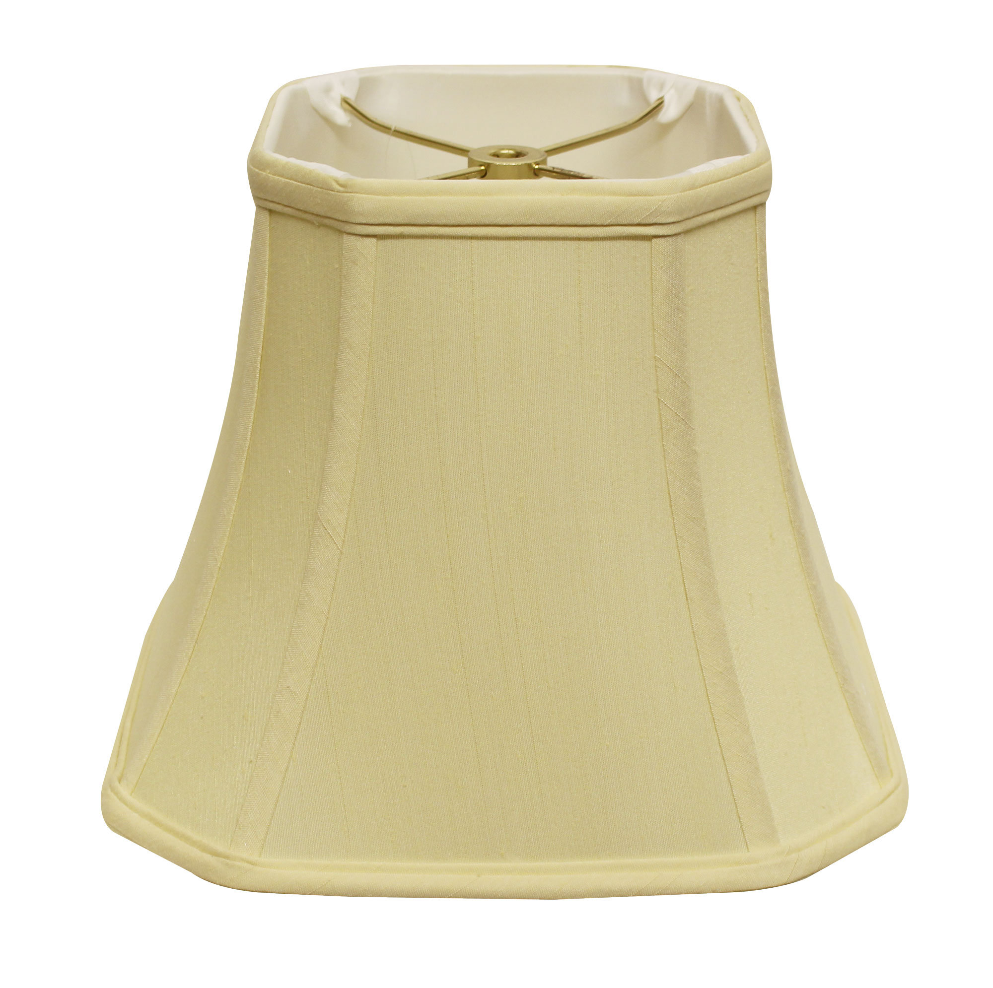 Winston Porter Cut Corner Square Bell Softback Fabric Lampshade w ...