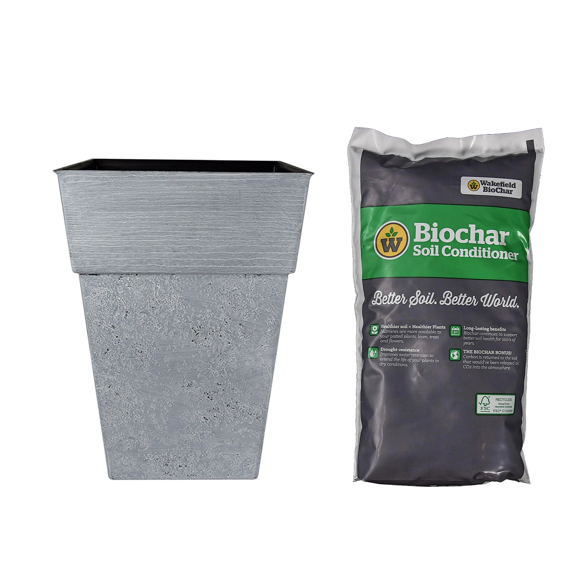 Wakefield Resin Pot Planter | Wayfair