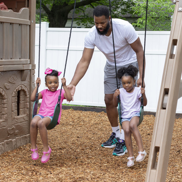 Step2 Naturally Playful Adventure Lodge Play Center Swing Set & Reviews ...