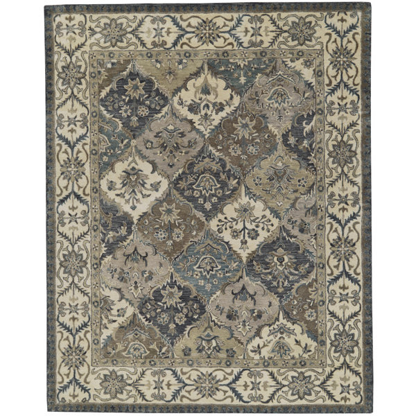 Feizy Eaton Hand Tufted Wool Area Rug| Perigold