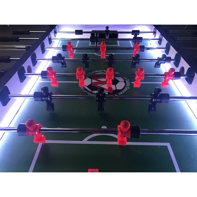 Warrior Table Soccer Force 4 Led 55'' Foosball Table | Wayfair