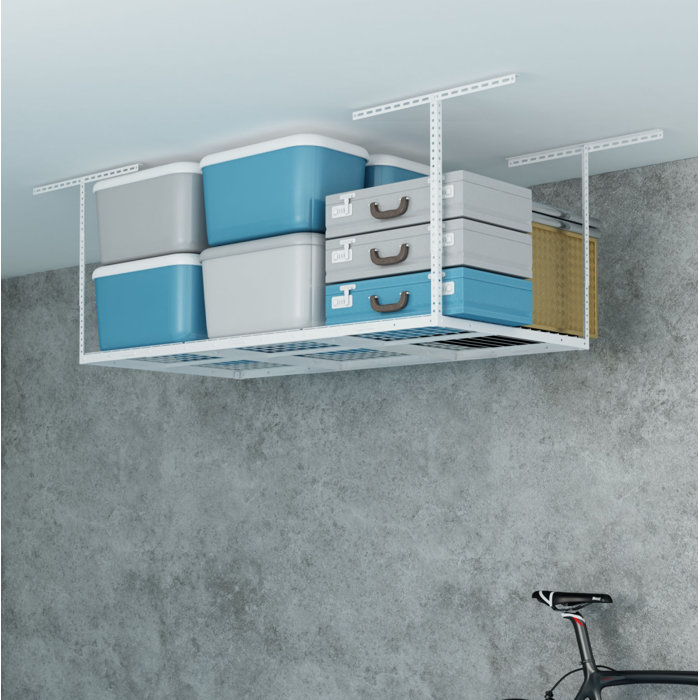 Rebrilliant Noell Overhead Garage Ceiling Mounted Rack & Reviews | Wayfair