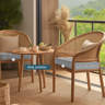 Winston Porter Chair Cushions (Set of 2) Tufted Dining Chair Cushions ...