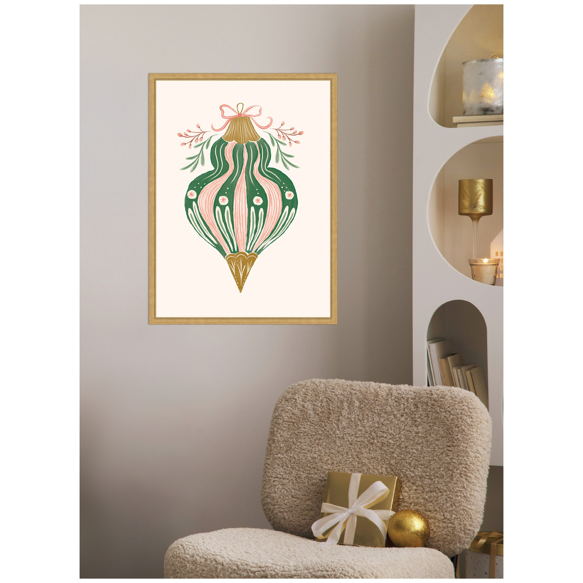 Lark Manor™ Holiday Ornament Collection 4 by Jill Labieniec Framed ...
