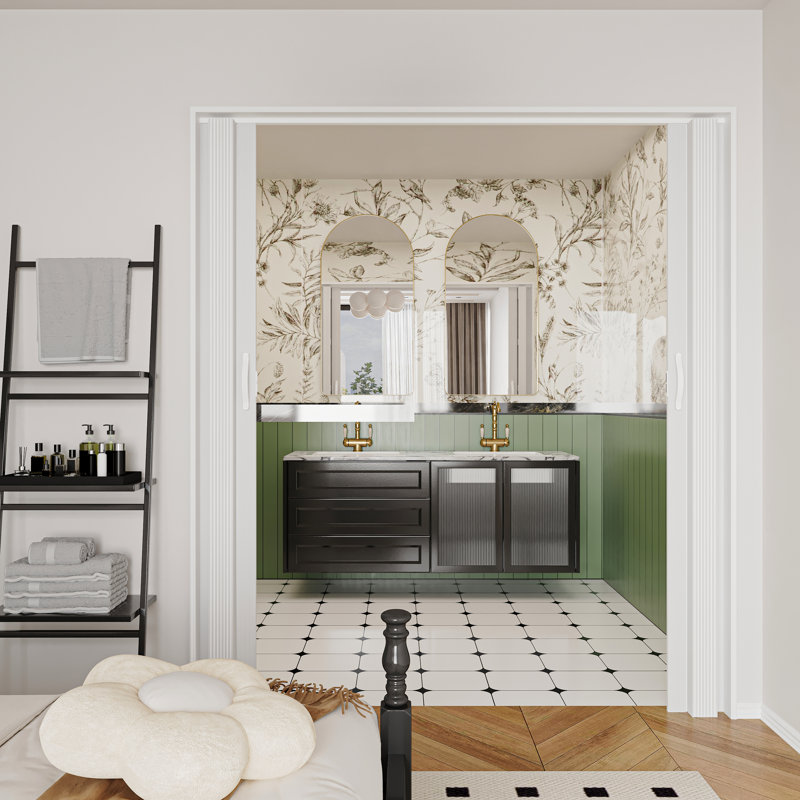 Win Stellar See Through PVC/Vinyl Accordion Door & Reviews | Wayfair