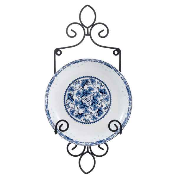 Red Barrel Studio® Wall-Mounted Plate Holder Accent Shelf & Reviews ...