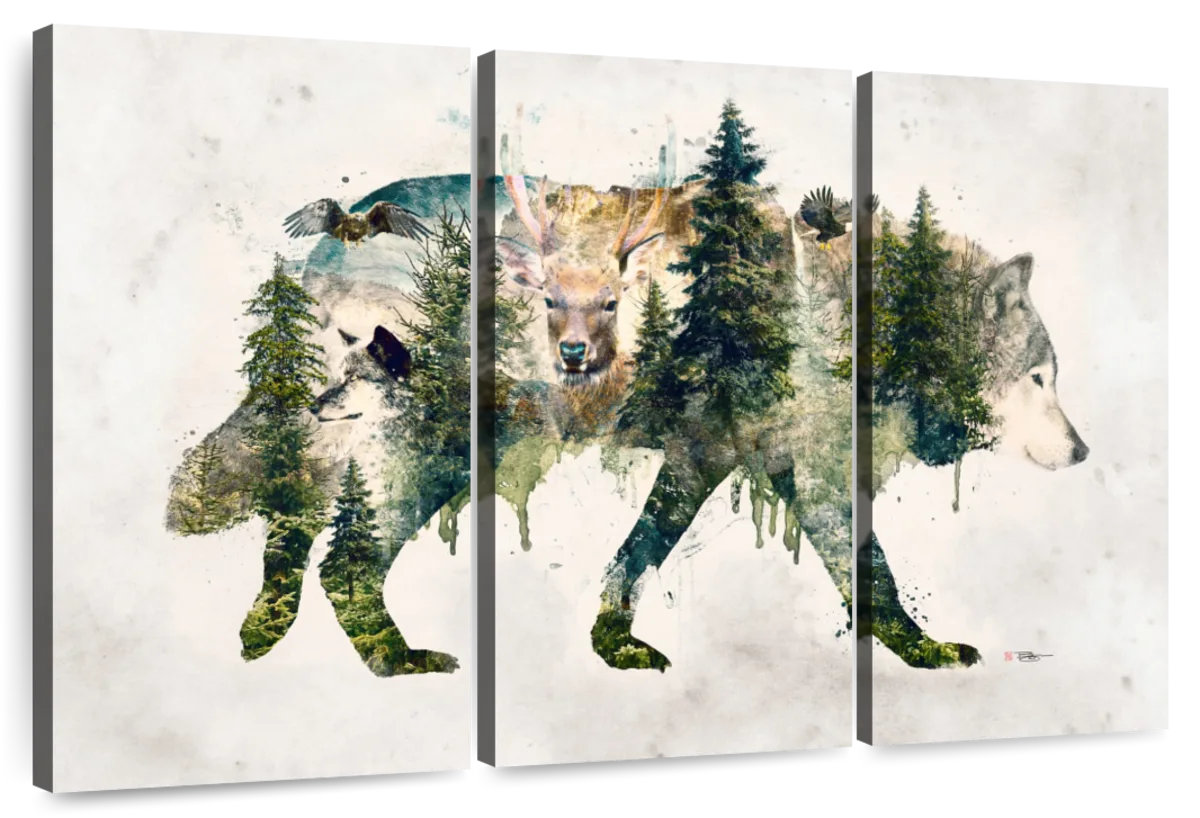 Elephant Stock Walk With Wolves | Wayfair