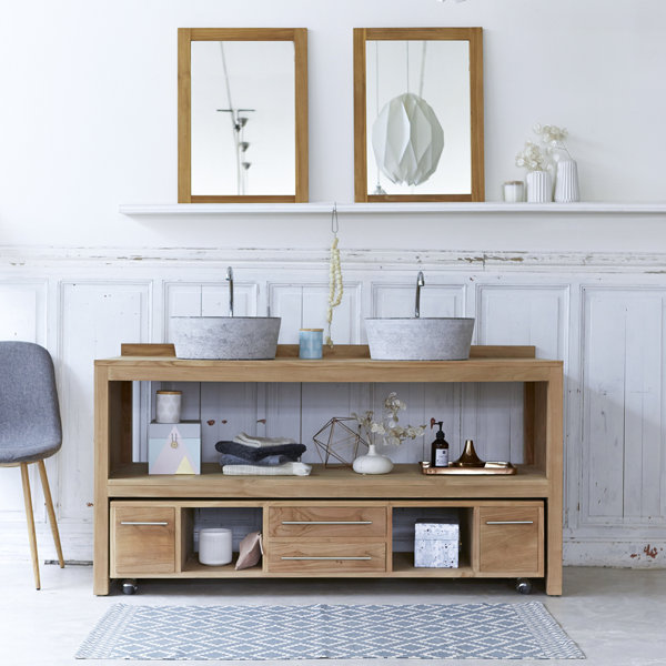 Tikamoon Layang 160cm Under Sink Storage Unit | Wayfair.co.uk
