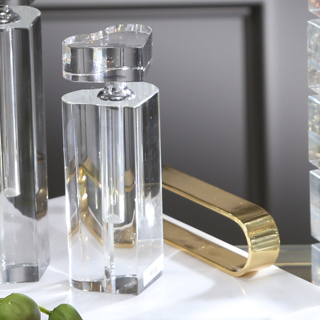 House of Hampton® Crystal Heart Perfume Bottle & Reviews | Wayfair