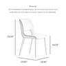 Orren Ellis Italian Minimalist Cat Scratch Leather Backrest Dining ...
