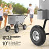 ATC CABINETS 80-Quart Trolley Rolling Refrigerator Freezer with Long ...