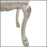 House of Hampton® Bone White End Table with Claw Leg, Elegant and ...