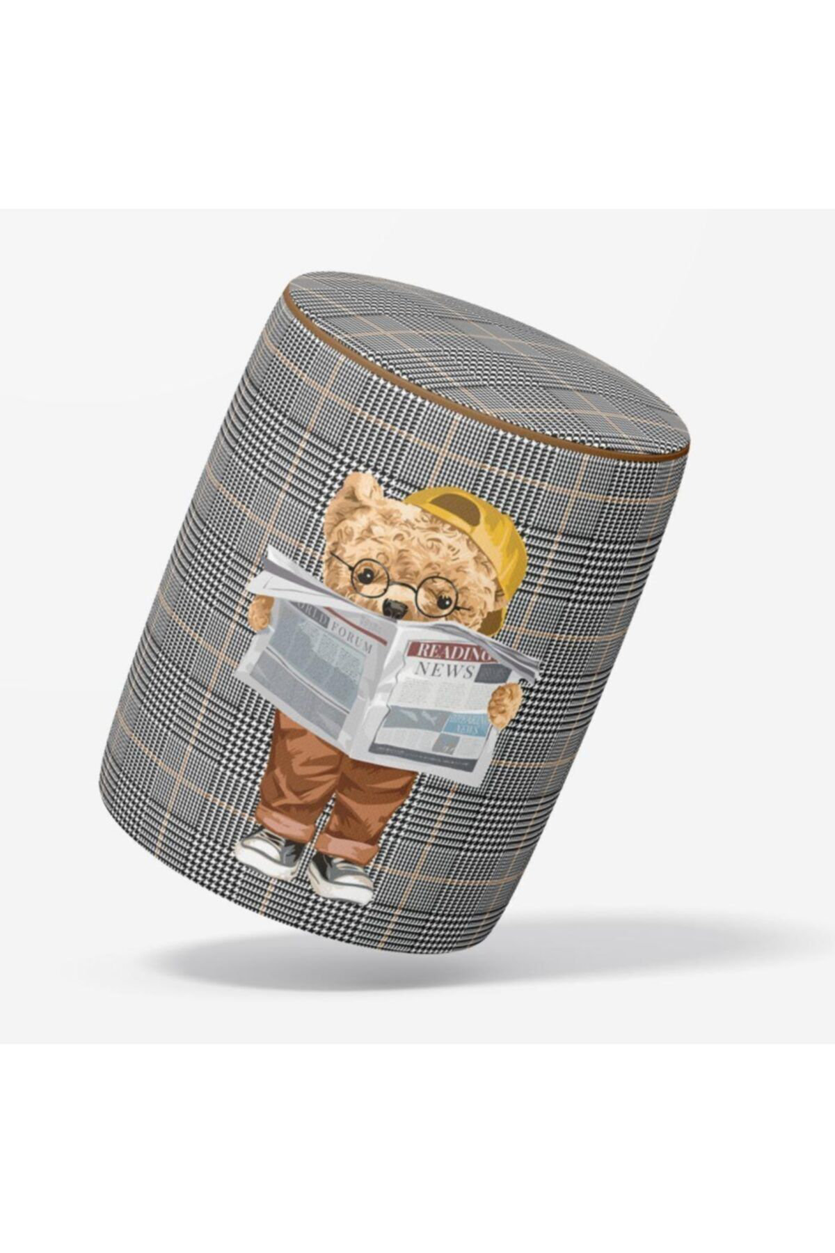 Corrigan Studio® Journalist Teddy Ottoman Pouff | Wayfair