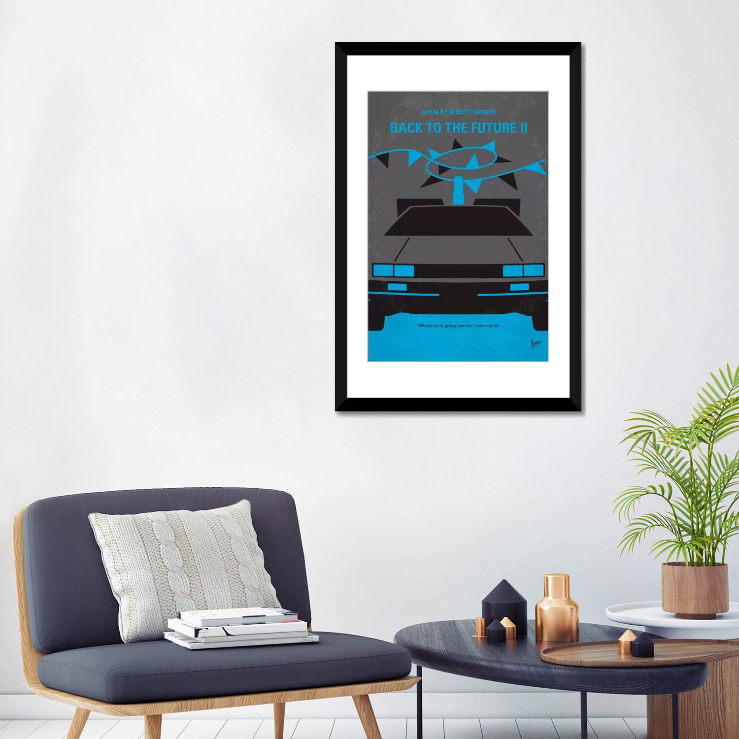 East Urban Home 'Back To The Future Minimal Movie Poster-part Ii ...