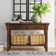 Three Posts™ Schubert 50'' Solid Wood Top Console Table & Reviews | Wayfair