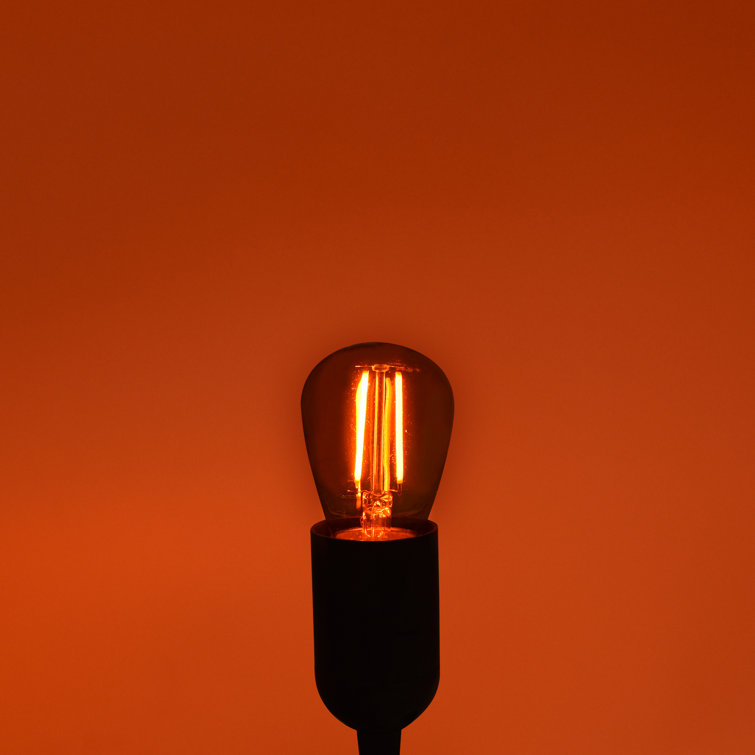 Luxrite 0.5 Watt S14 LED Colored String Light Bulb, E26/Medium ...