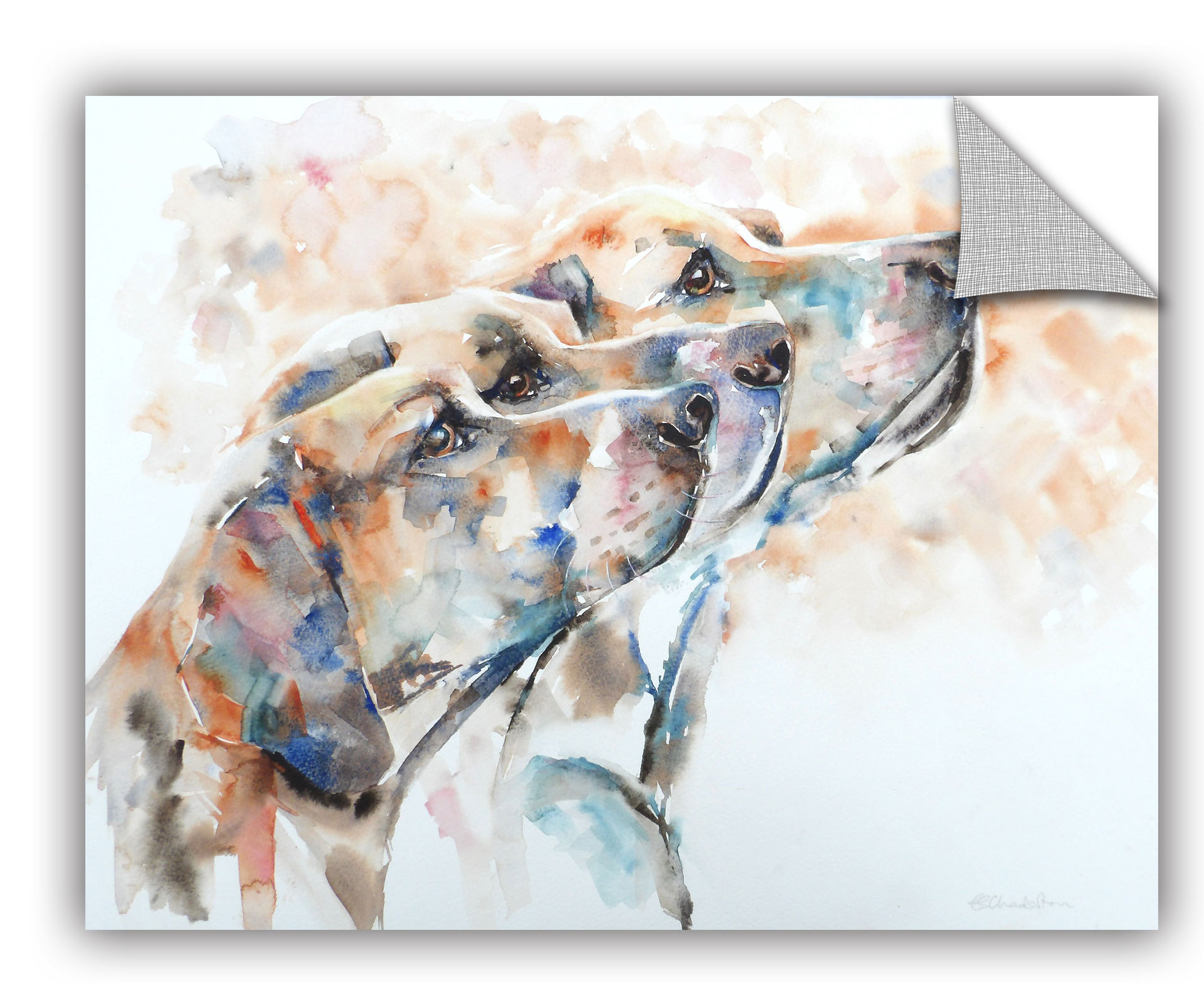 ArtWall Hounds Wall Decal | Wayfair