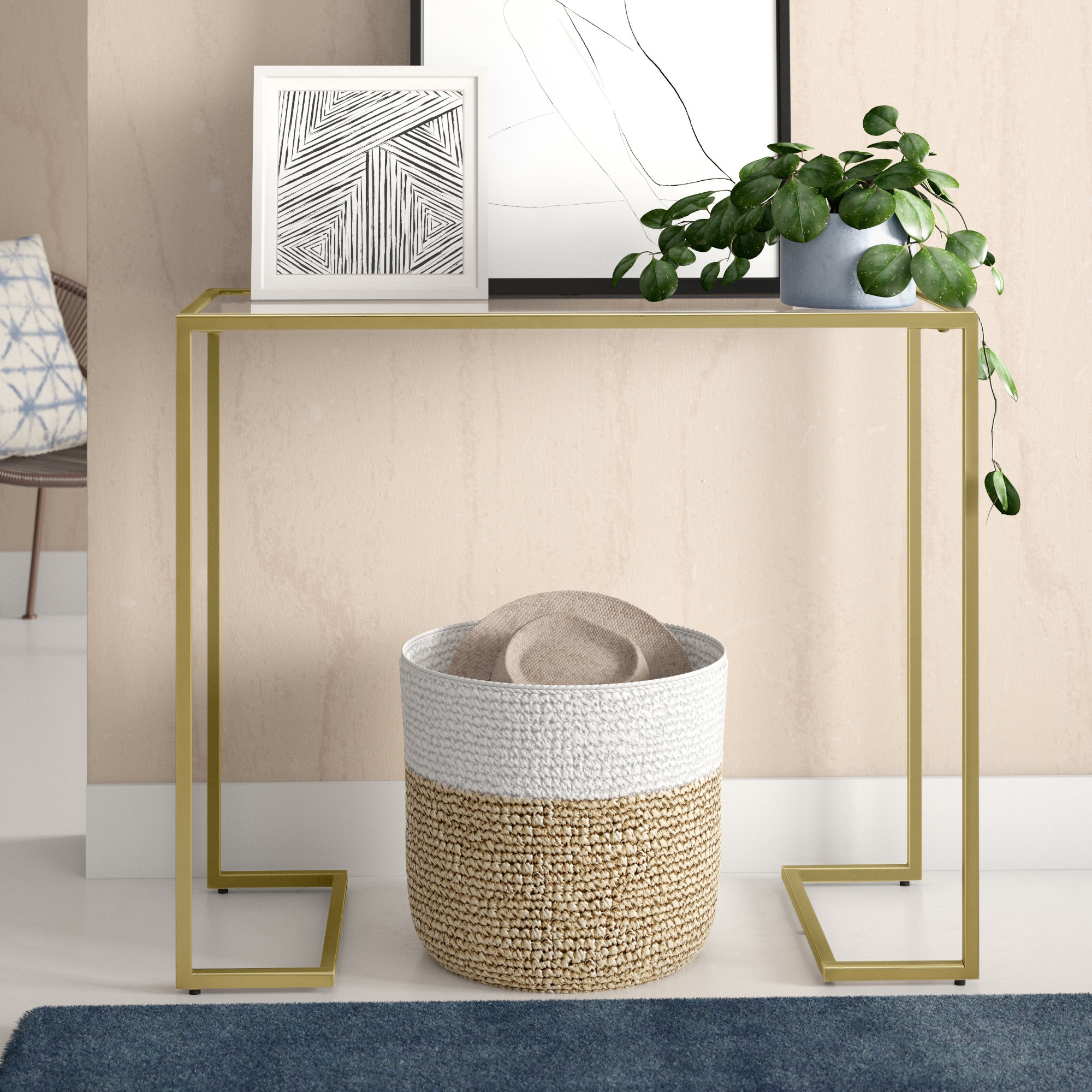 Latitude Run® Abdelkarim 38" Console Table & Reviews - Wayfair Canada