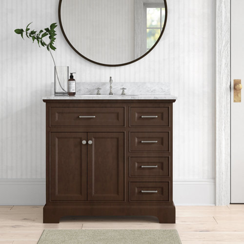 Farmhouse & Rustic 36 inches Bathroom Vanities | Birch Lane