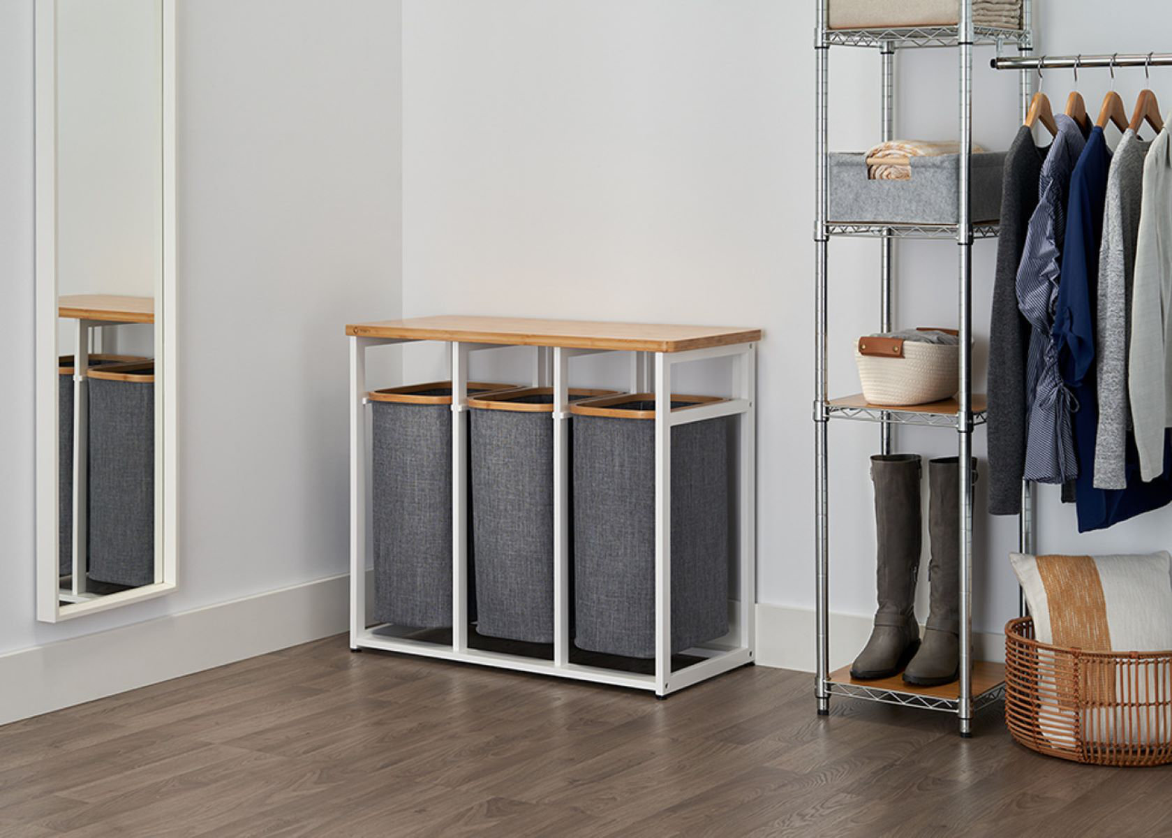 Trinity Wood Laundry Station & Reviews - Wayfair Canada