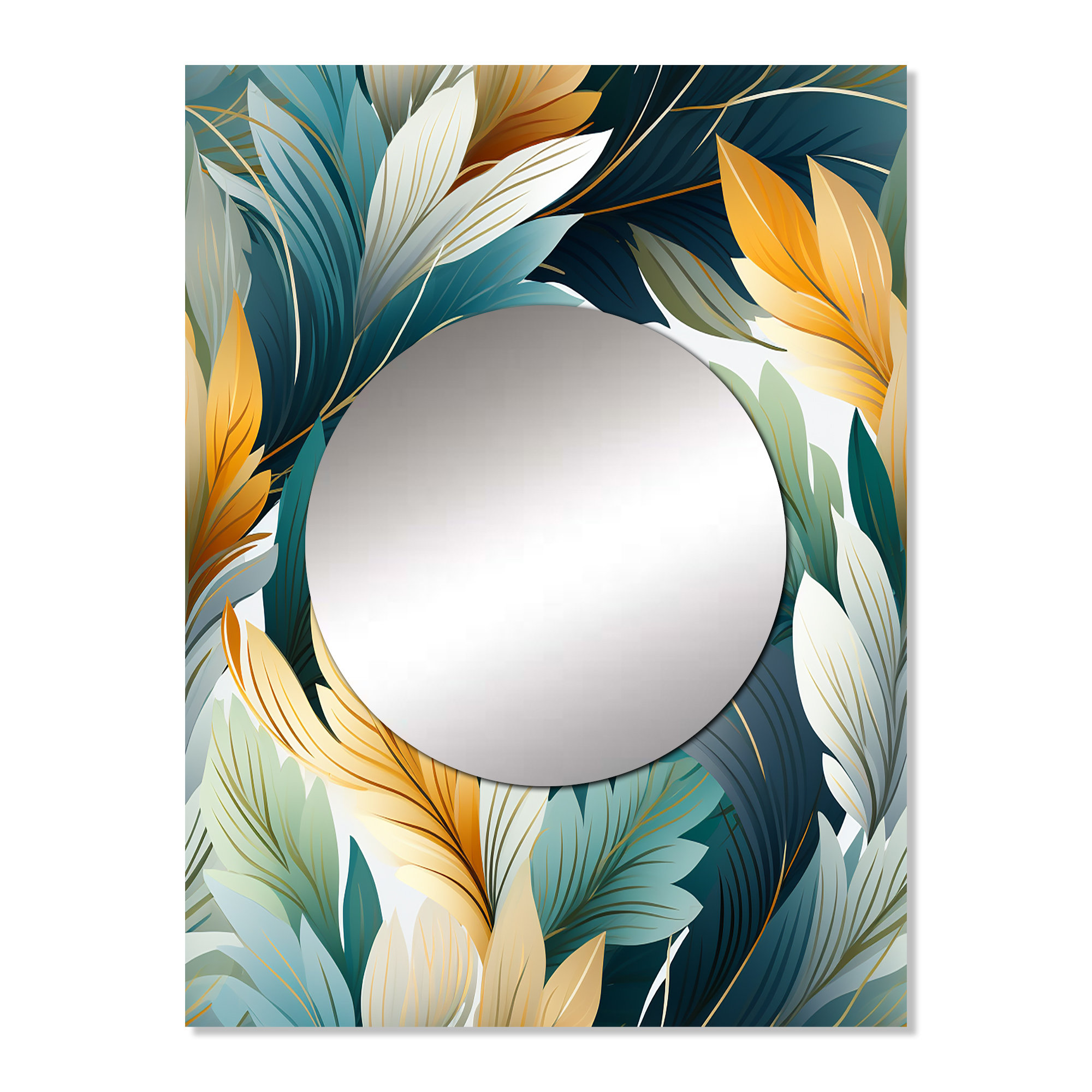 East Urban Home Laronde Jungle Tropical Plams Composition - tropical ...