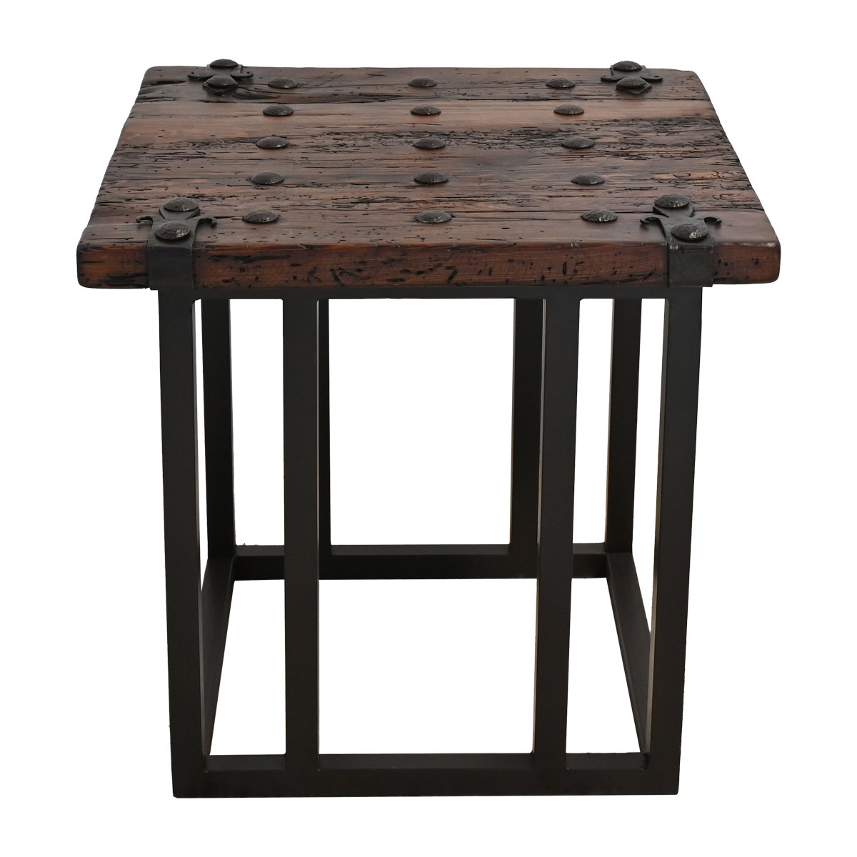 Williston Forge The Urban Rustic Side Table | Wayfair