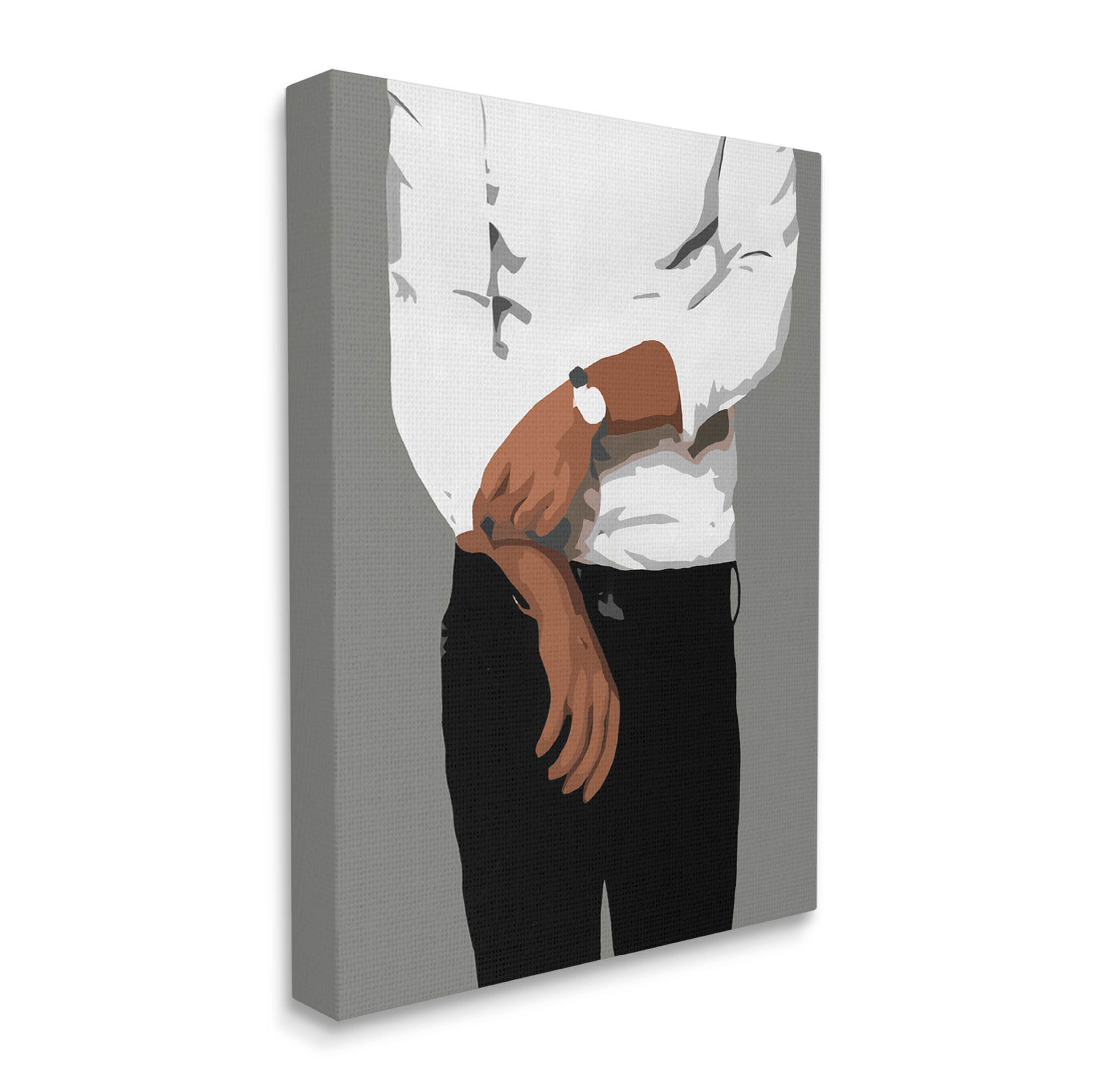 Stupell Industries Stylish Man Chic Outfit Canvas Wall Art By Beth Ann ...